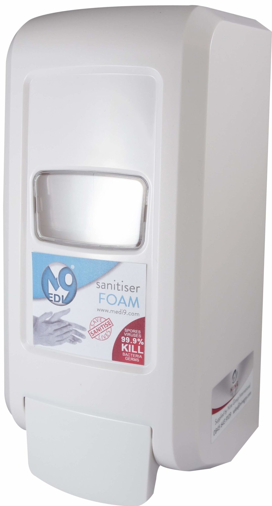 Medi9 Manual Wall Mounted Dispenser - Large